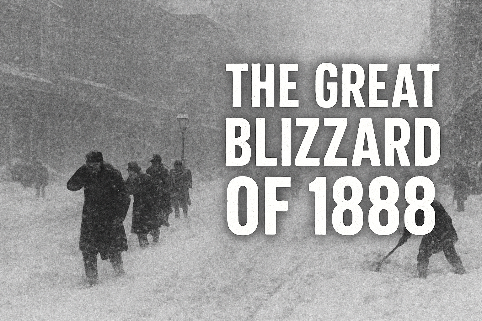 The Great Blizzard of 1888: The Deadly Storm That Paralyzed America